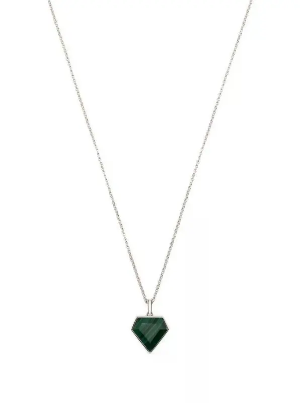 Mateo Heart Pendant Necklace - Green
