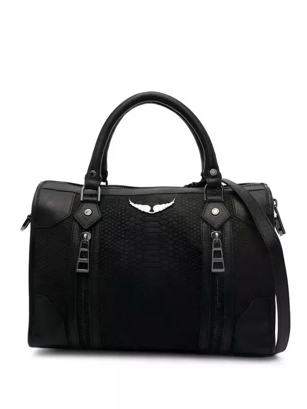 Zadig&Voltaire Snakeskin-effect Tote Bag