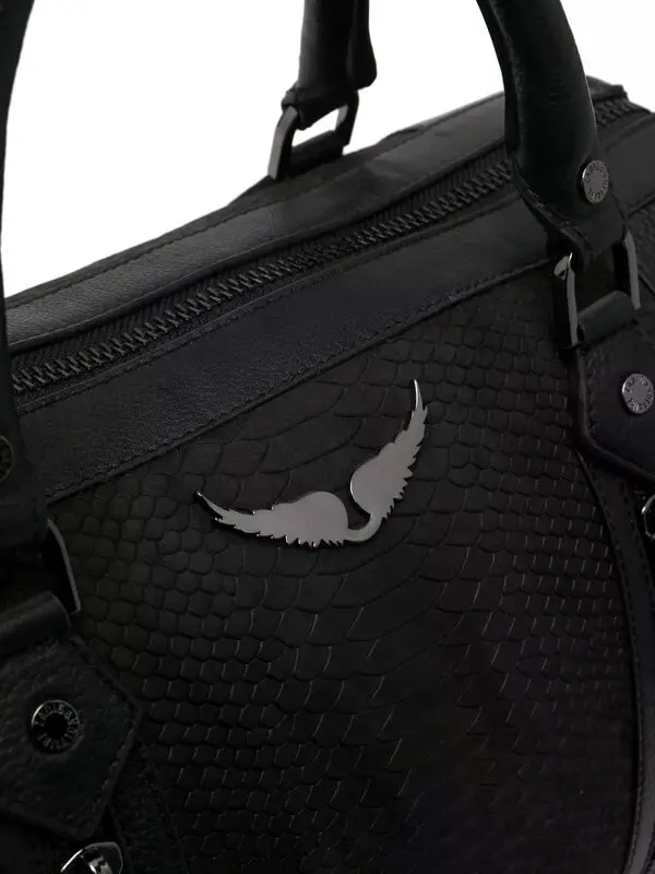 Zadig&Voltaire Snakeskin-effect Tote Bag