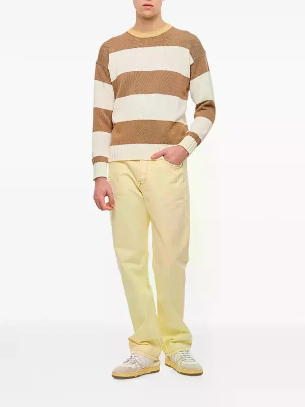 DRUMOHR Striped Cotton Sweater