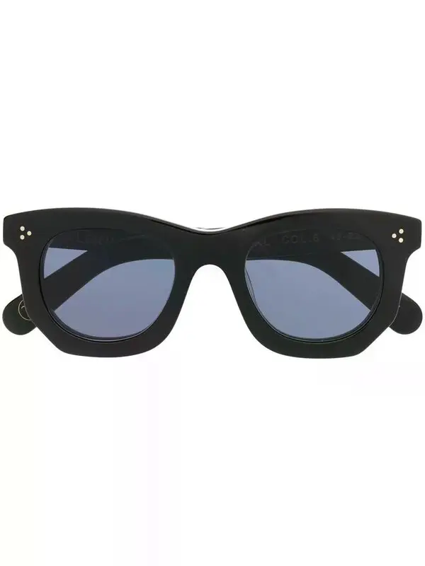 LESCA Thick-frame Sunglasses