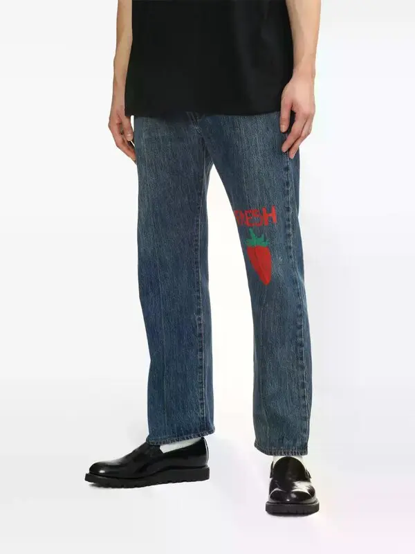 WESTFALL Straight Leg Denim Jeans