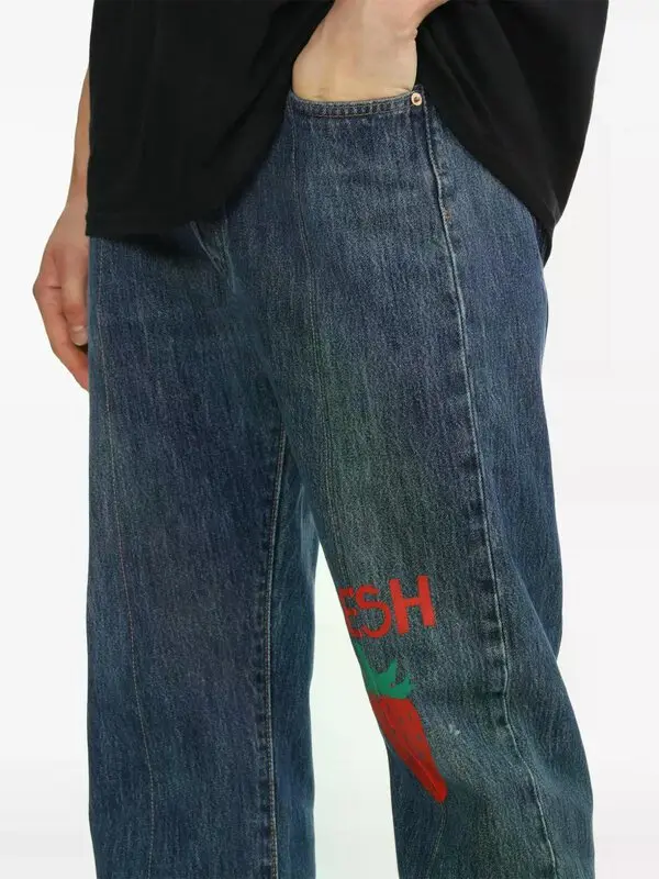 WESTFALL Straight Leg Denim Jeans