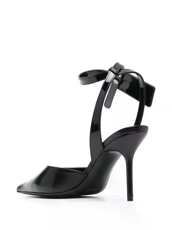 Off-White Varnish 95mm Pumps