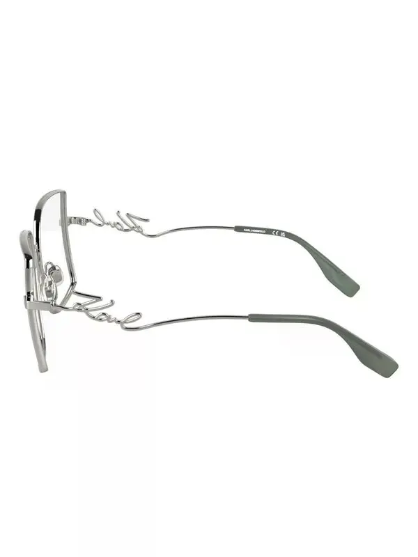 Karl Lagerfeld Signature Glasses - Silver