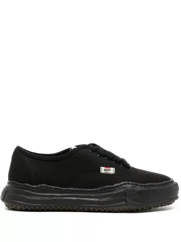 Mihara Yasuhiro Low-top Canvas Sneakers - Black