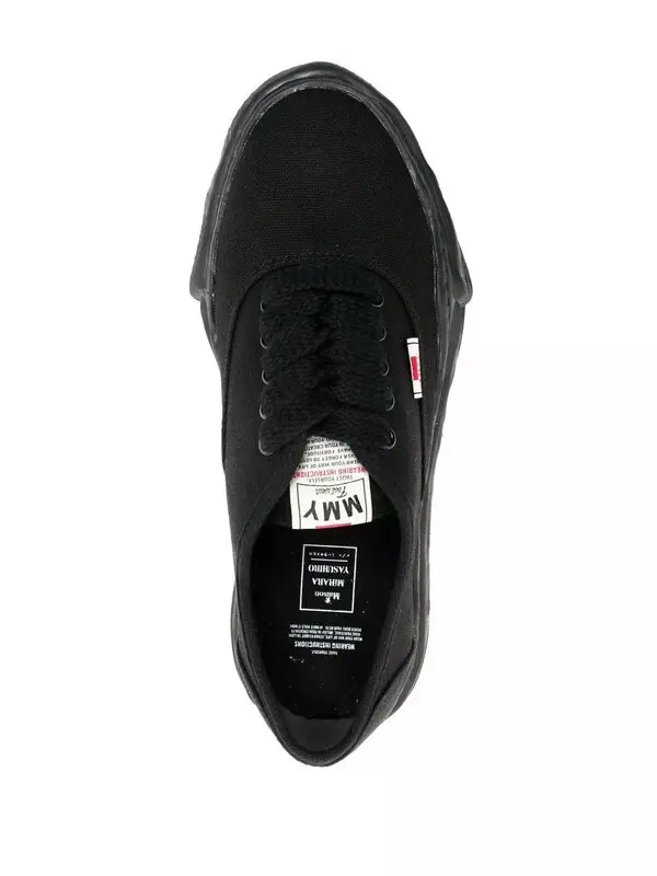 Mihara Yasuhiro Low-top Canvas Sneakers - Black
