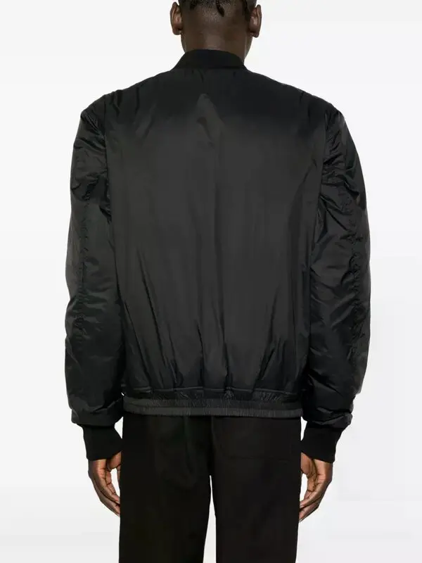 COUNTY OF MILAN Logo-print Reversible Bomber Jacket