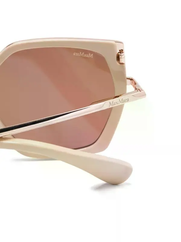 Max Mara Geometric-frame Sunglasses