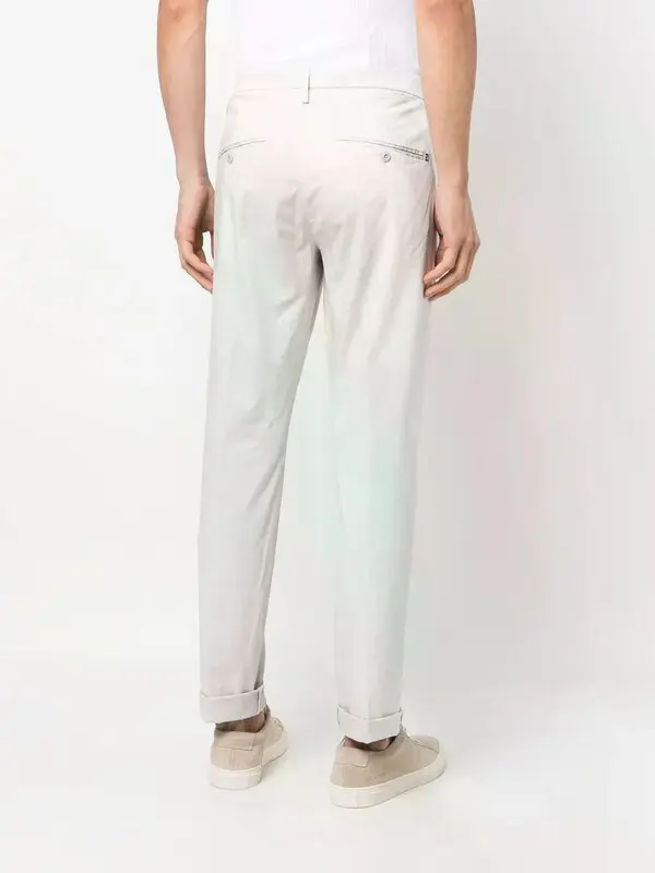 DONDUP Straight-leg Chino Trousers - Grey