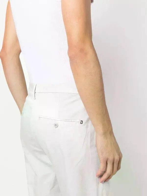 DONDUP Straight-leg Chino Trousers - Grey