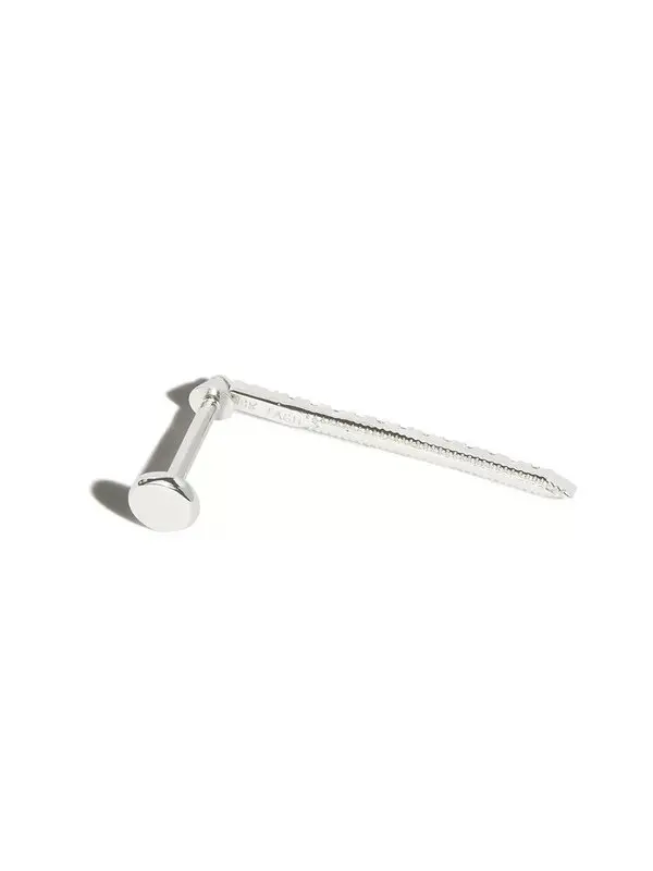 MARIA TASH 18kt White Gold Eternity Bar Diamond Charm