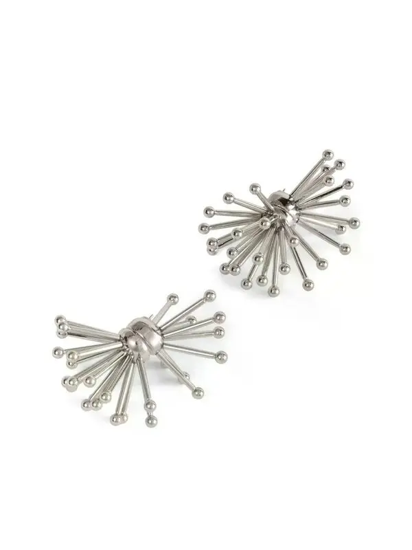 Emilio Pucci Riccio Earrings - Silver