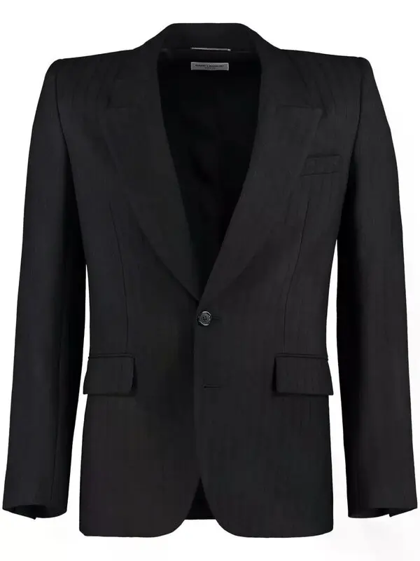 Saint Laurent Striped Suit Jacket