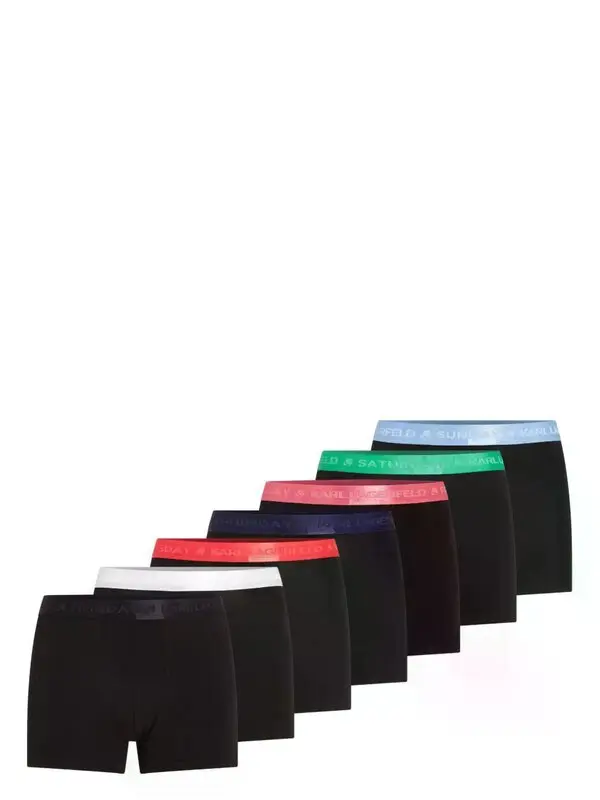 Karl Lagerfeld Days Of The Week Boxers - Black