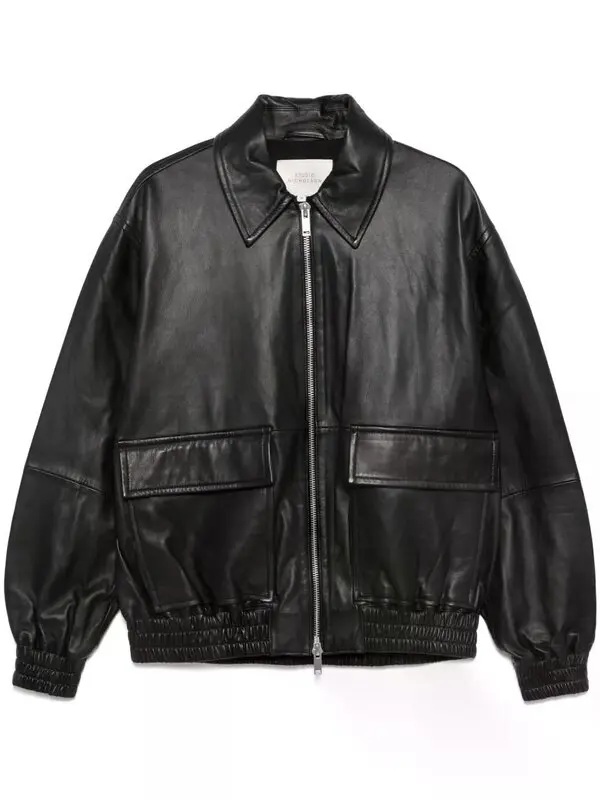 Studio Nicholson Oversized Leather Jacket
