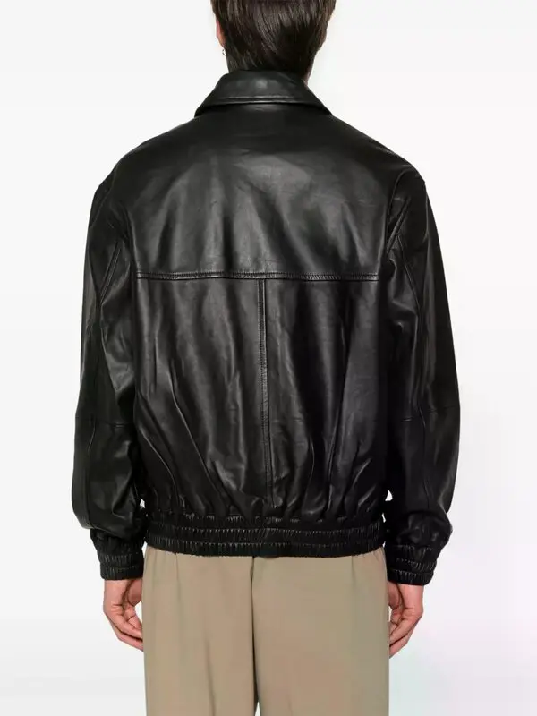 Studio Nicholson Oversized Leather Jacket