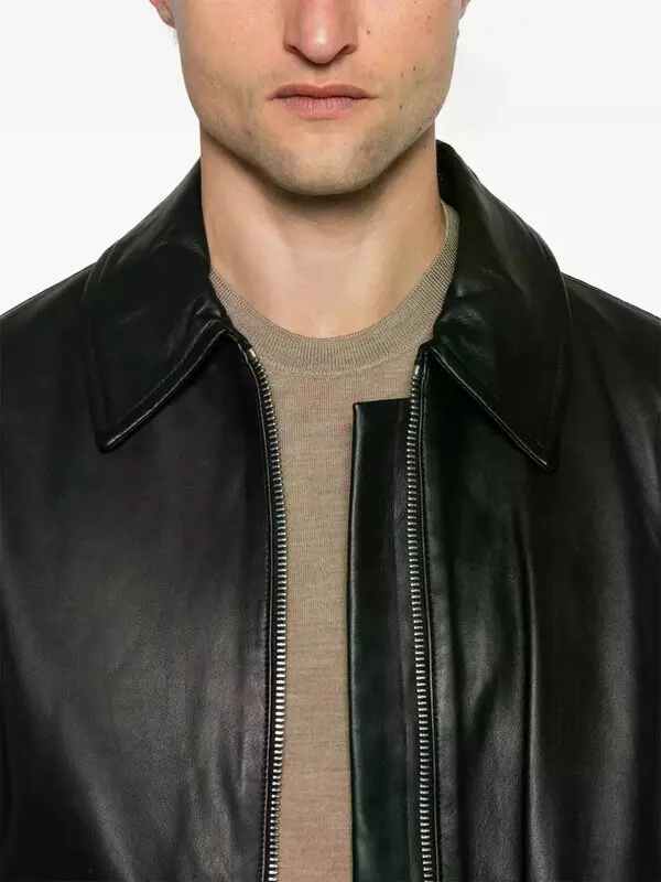 Studio Nicholson Oversized Leather Jacket