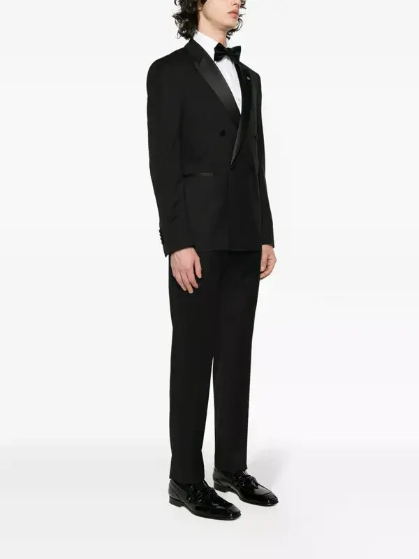 Tagliatore Double-breasted Virgin-wool Suit