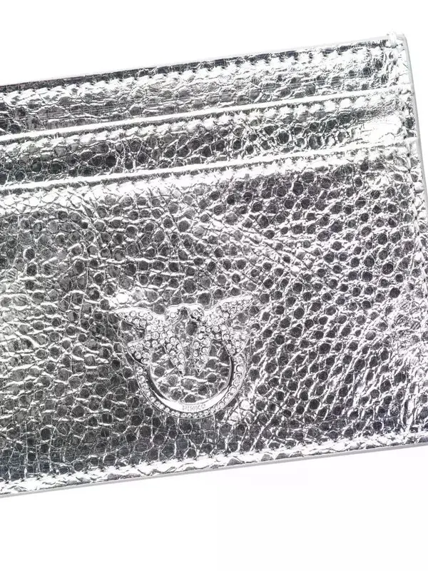 Pinko Love Cardholder - Silver