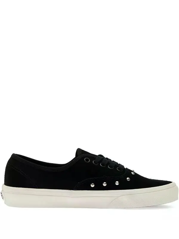 VANS Authentic Stud-embellished Lace-up Sneakers - Black
