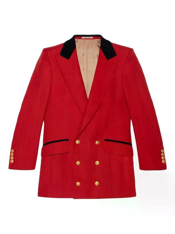 Gucci Peak-lapels Double-breasted Blazer