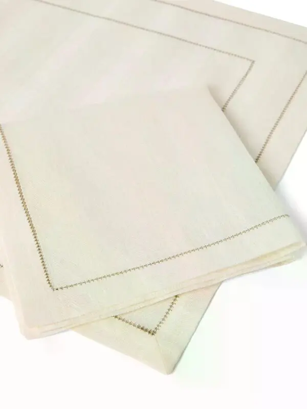 Brunello Cucinelli Placemat And Napkin Set