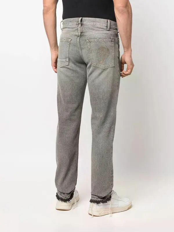 Palm Angels Mid-rise Slim-fit Trousers
