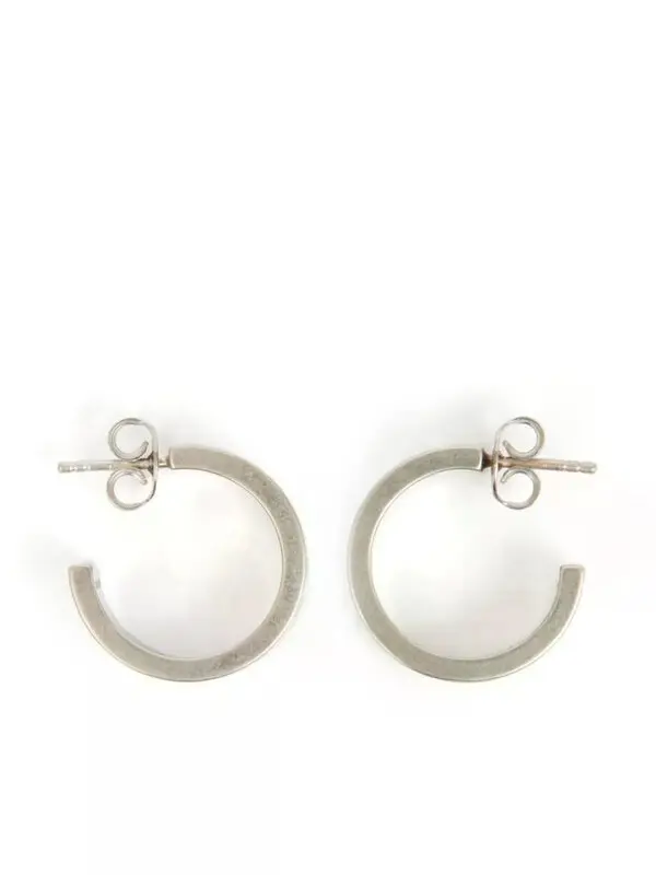 MAISON MARGIELA Enamel-logo Earrings