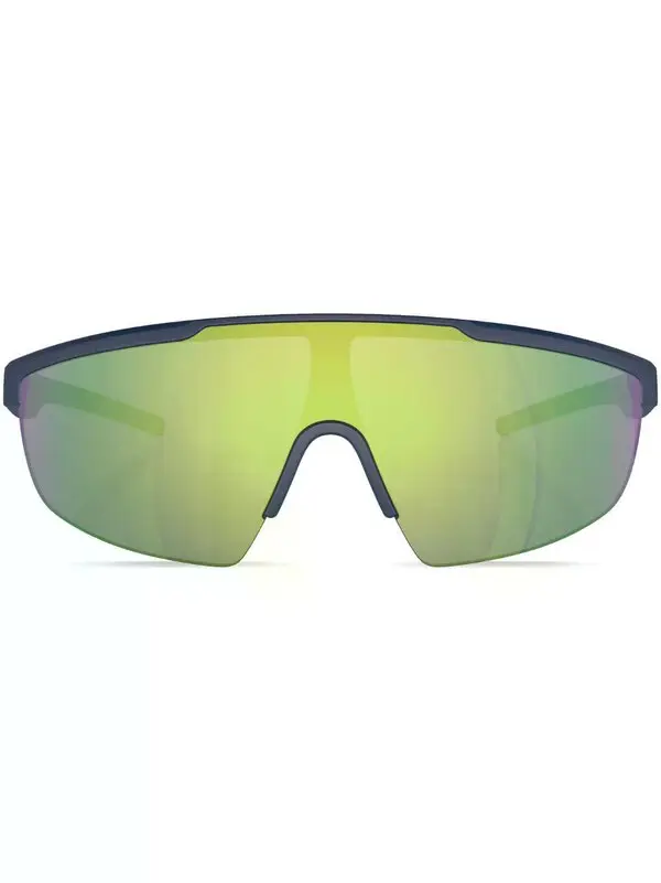 SCUDERIA FERRARI Shield-frame Sunglasses - Blue