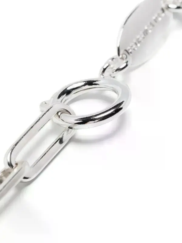 Federica Tosi Polished-effect Cable-knit Necklace