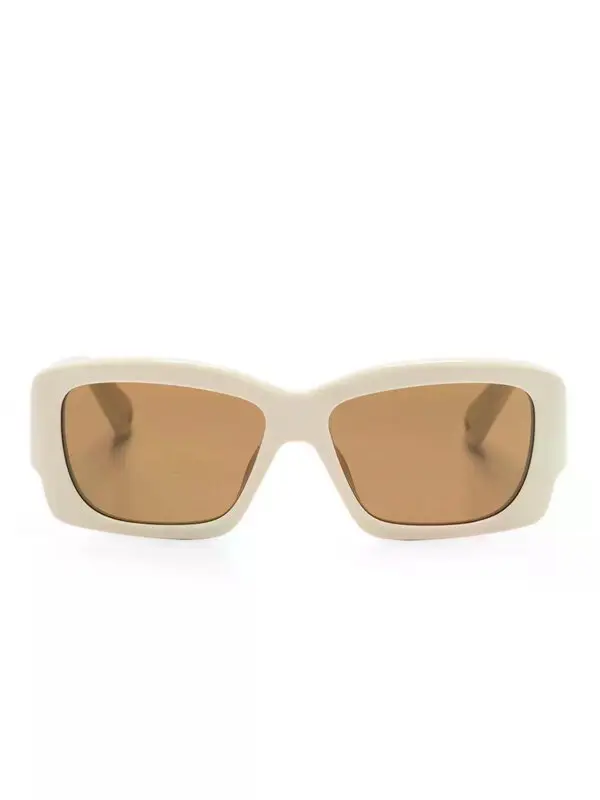 Linda Farrow X Jacquemus Croisiere Sunglasses - Neutrals
