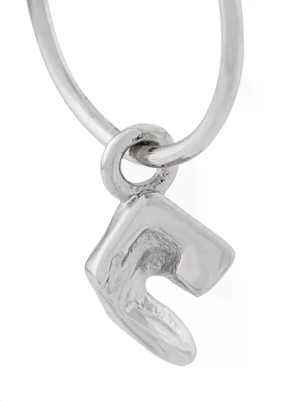COUP DE COEUR Vortex Hoop Earrings - Silver