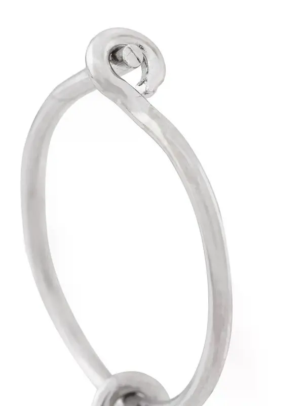 COUP DE COEUR Vortex Hoop Earrings - Silver