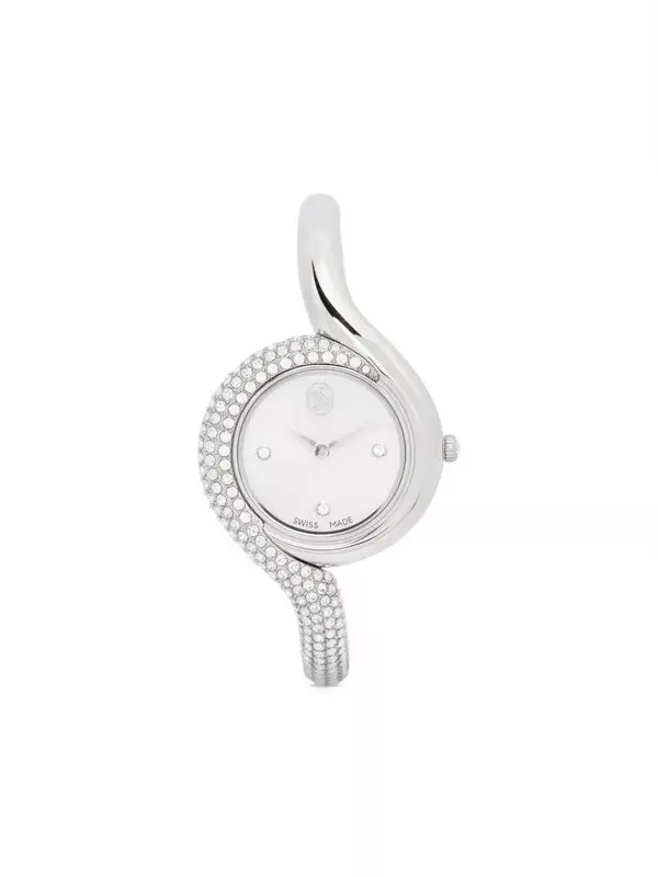 SWAROVSKI Dextera Asymmetric 32mm Timepiece - Silver