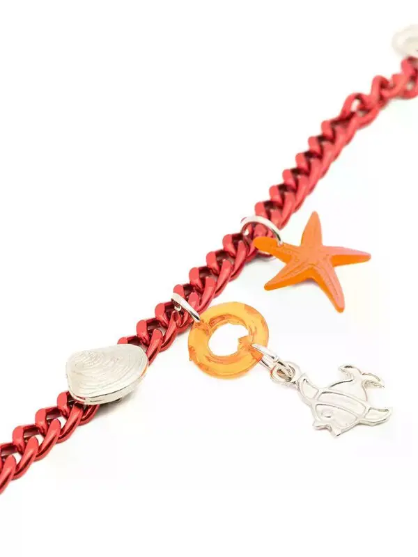 AMIR SLAMA Multi-chain Beaded Bracelet