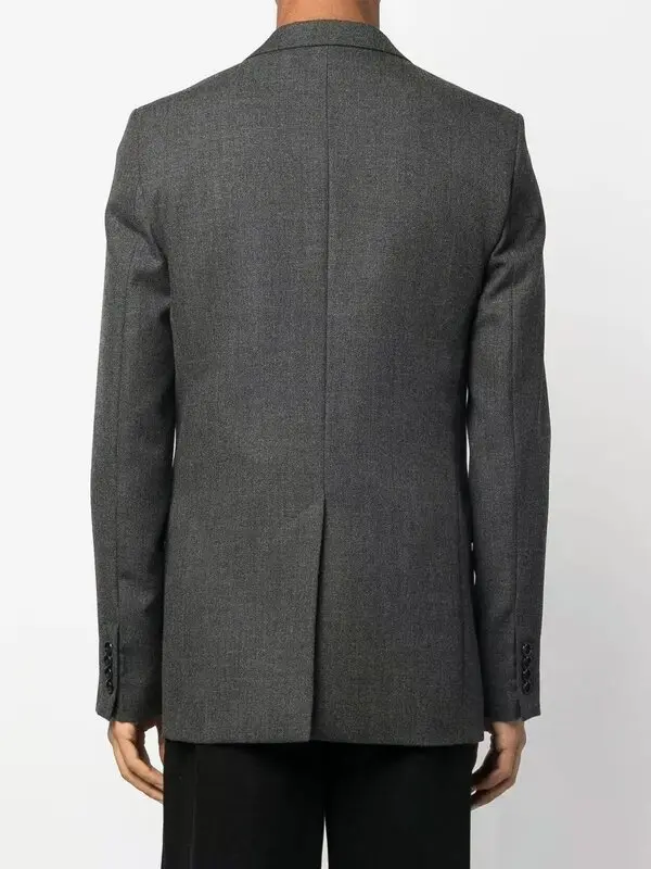 AMI Paris Single-breasted Virgin Wool Blazer