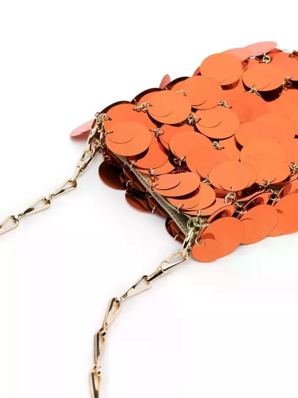 Rabanne Mini Sparkle Crossbody Bag