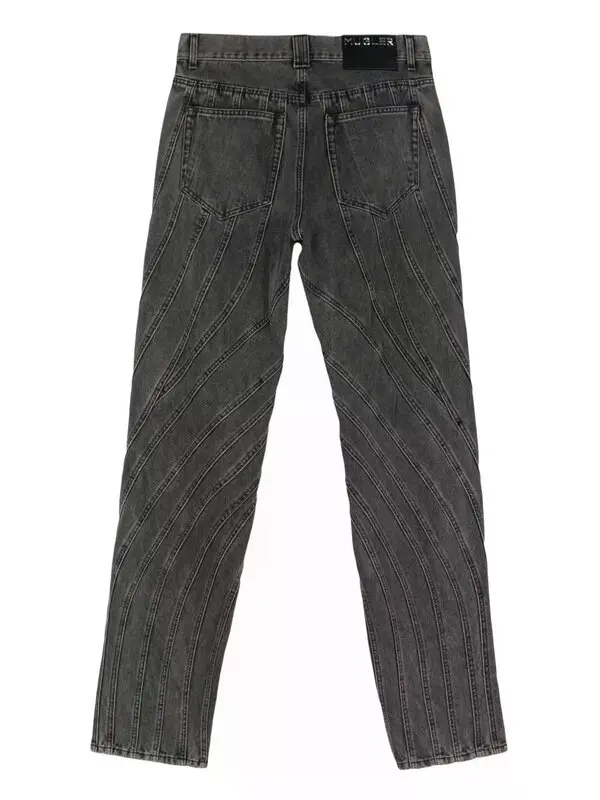 MUGLER Paneled Jeans