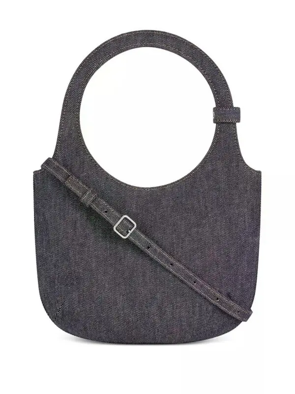 COURREGES Holy Denim Tote Bag - Grey