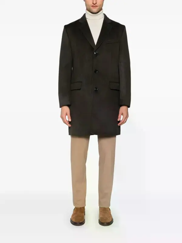 Brioni Textured Wool-blend Coat