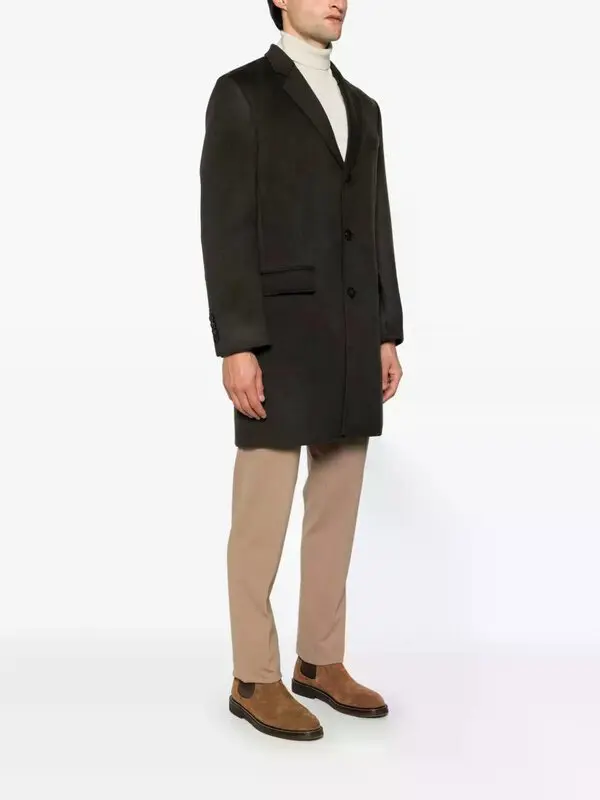 Brioni Textured Wool-blend Coat