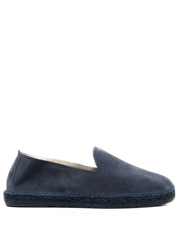 Manebí Suede Slip-on Espadrilles - Blue