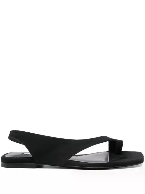 TOTEME Suede Slingback Sandals