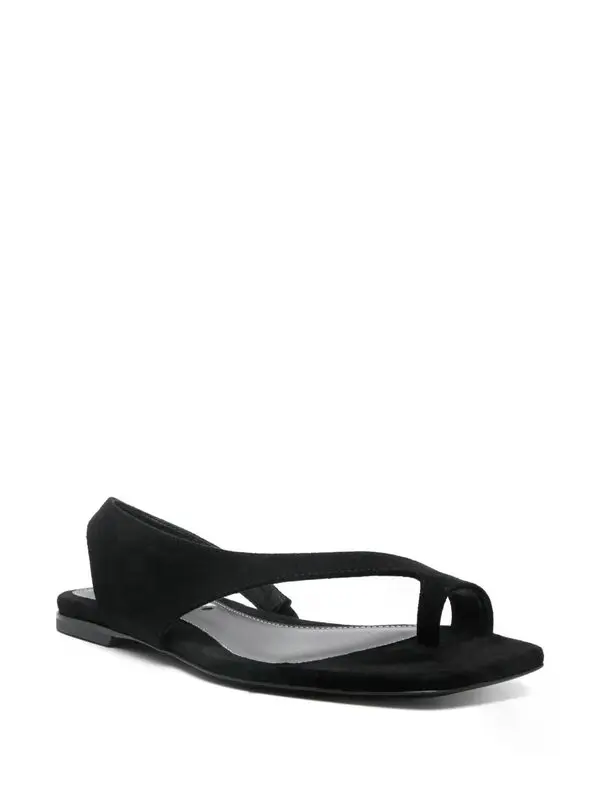 TOTEME Suede Slingback Sandals