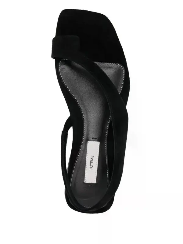 TOTEME Suede Slingback Sandals