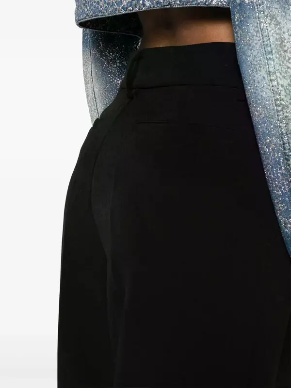 Versace Wide-leg Pleated Trousers