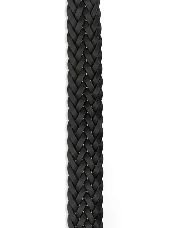 J & M DAVIDSON Braided Belt - Black