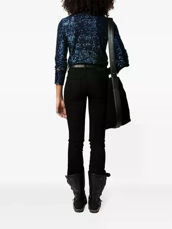 Zadig&Voltaire Tawny Sequin Embellished Shirt