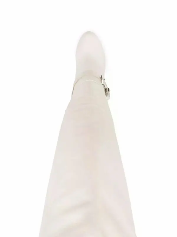 Philipp Plein Buckle-detail Knee-high Boots